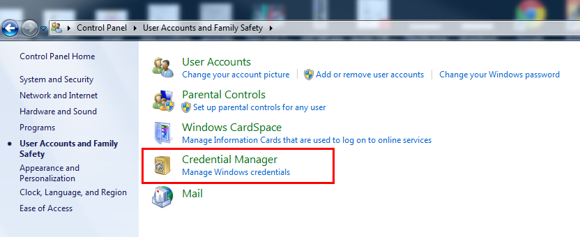 How to manage Windows credentials -Business Legions Blog