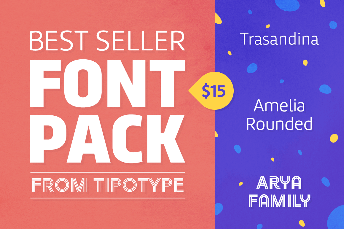 Best Seller Font Pack from TipoType - only $15! -Business Legions Blog