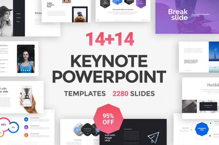 14 PowerPoint + 14 Keynote Templates (with 2,200+ Slides) - only $24 ...