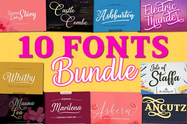 10 Professional Script Fonts - only $7! -Business Legions Blog