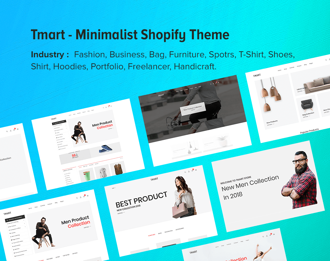 12 Premium Shopify Themes to Improve the Look of Your eCommerce Site ...