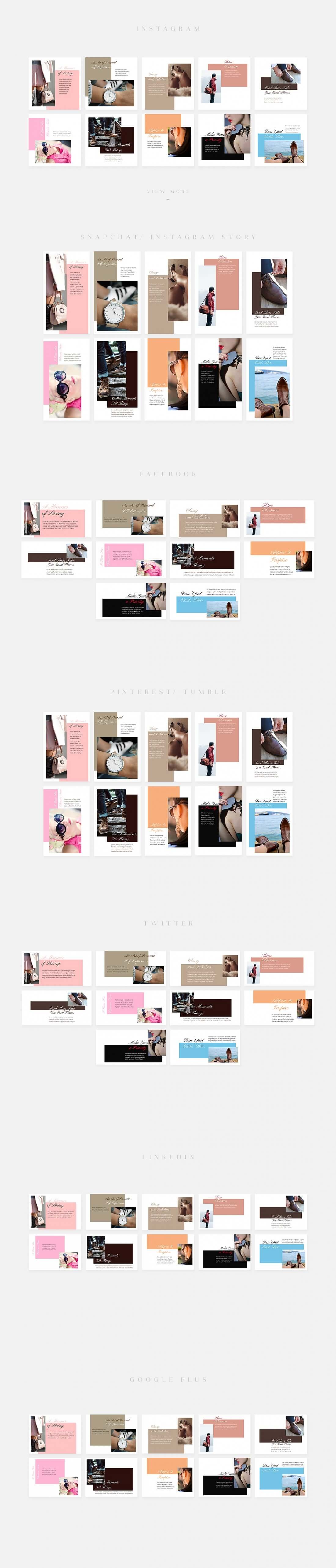 1500+ Social Media Templates for Facebook, Instagram, Snapchat & More ...