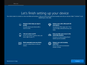 HOW TO REMOVE WINDOWS 10 WELCOME SCREEN -Business Legions Blog