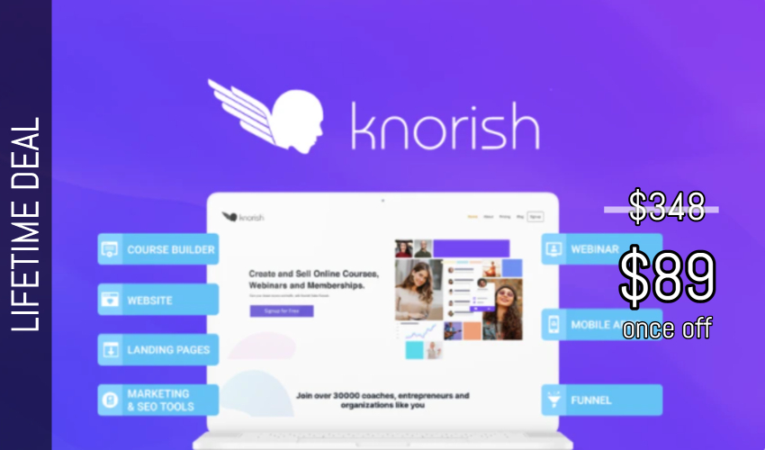Knorish Lifetime Deal $89 -Business Legions Blog
